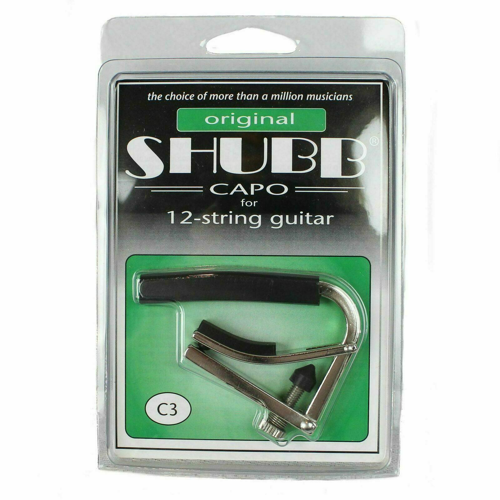 Shubb Capo For 12-String Guitars C3 - Vintage & Modern Guitars