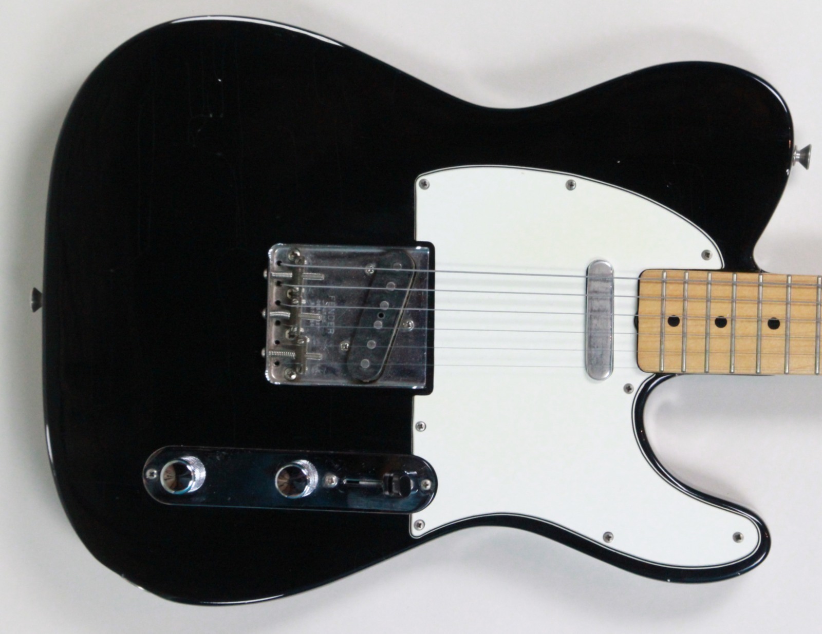1966 Fender Telecaster Factory Custom Colour Black - Vintage & Modern ...