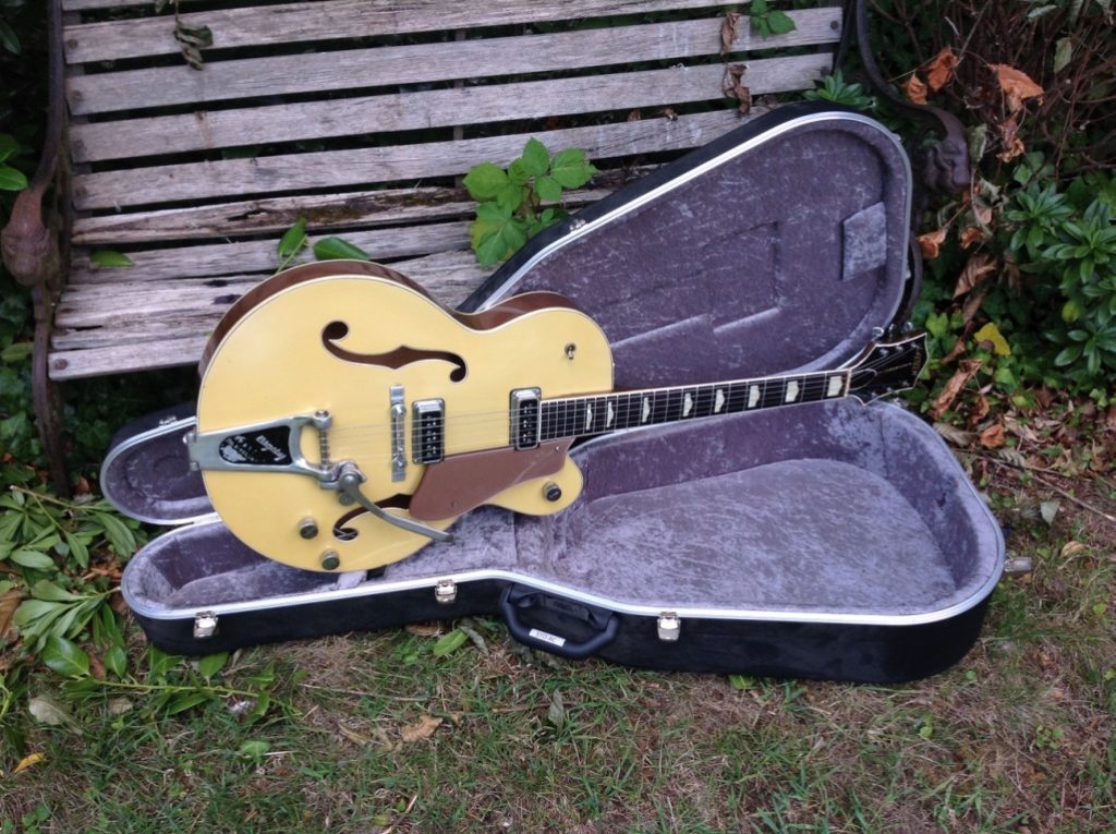 1956 Gretsch 6189 (Streamliner) Bamboo / Copper Mist Ex Martin Simpson ...
