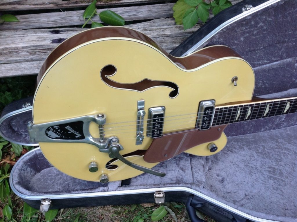 1956 Gretsch 6189 (Streamliner) Bamboo / Copper Mist Ex Martin Simpson ...