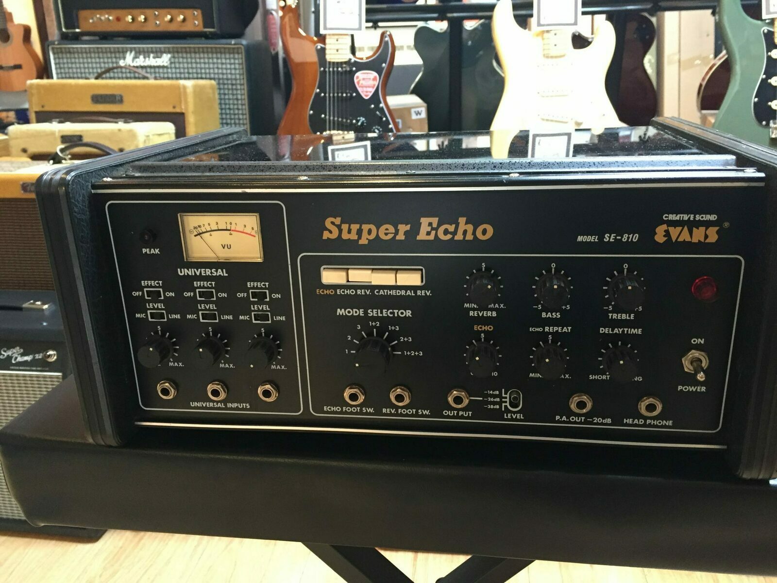 Evans Super Echo SE-810 - Vintage & Modern Guitars