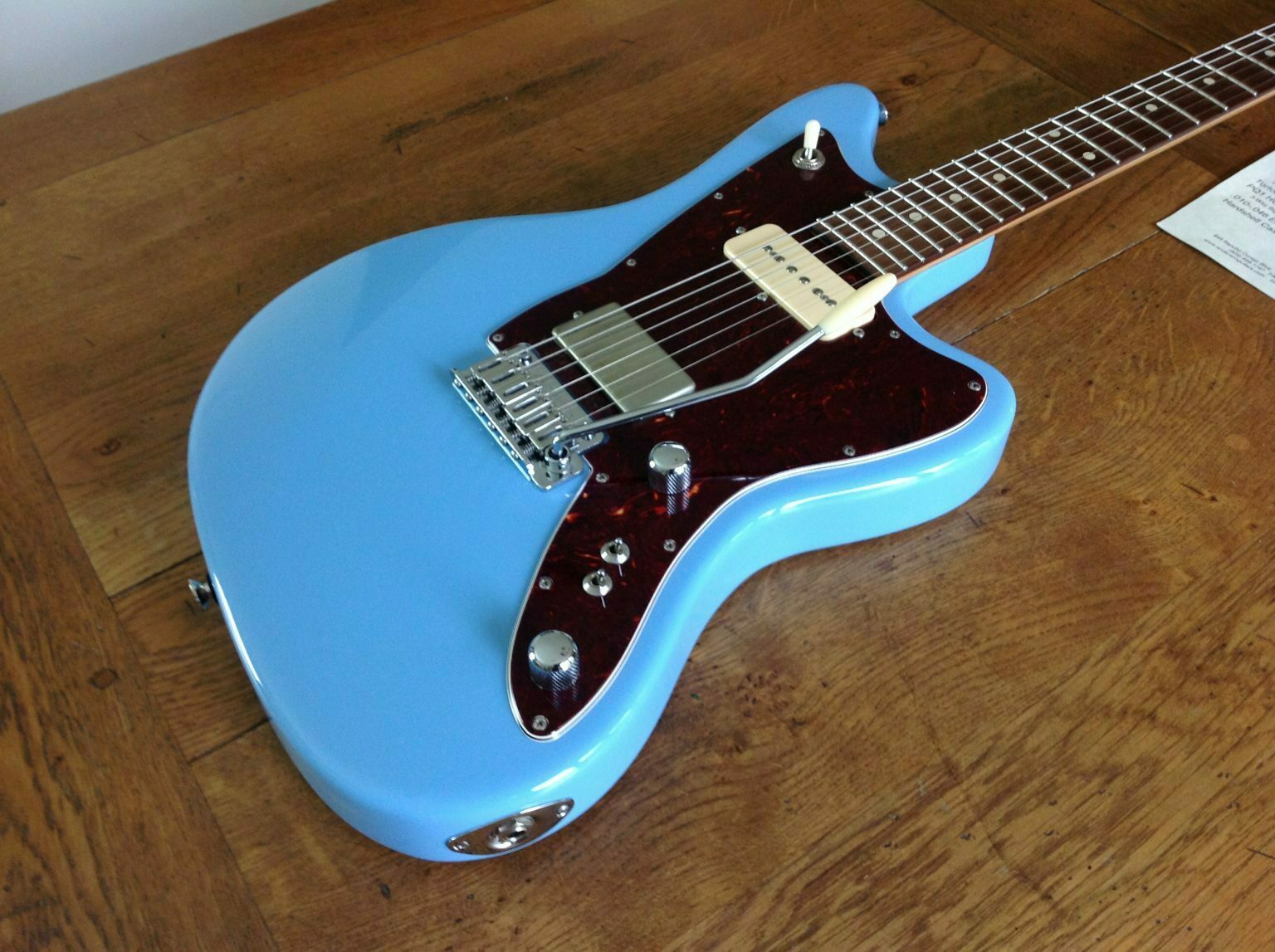 2016 Tom Anderson Raven Baby Blue - Vintage & Modern Guitars