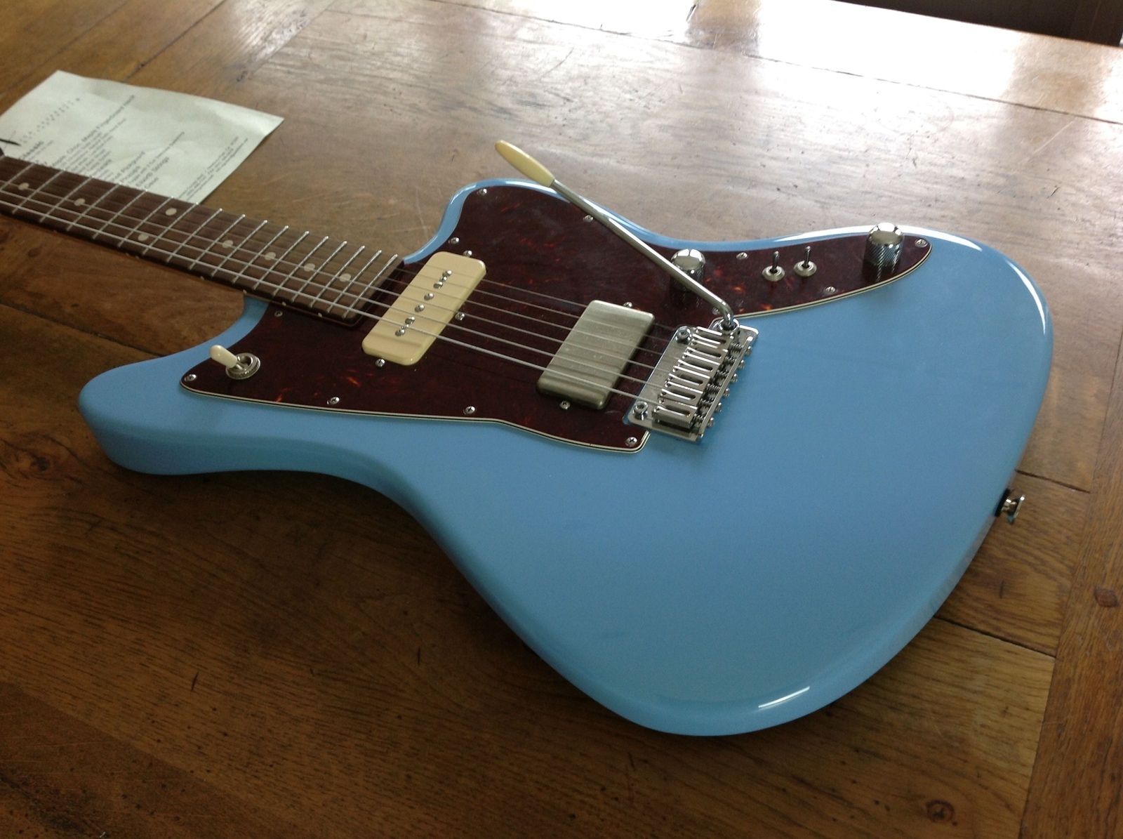 2016 Tom Anderson Raven Baby Blue - Vintage & Modern Guitars