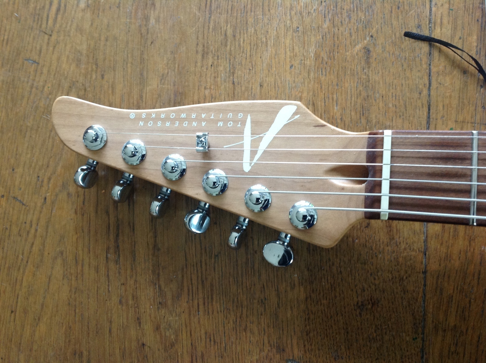 2016 Tom Anderson Raven Baby Blue - Vintage & Modern Guitars