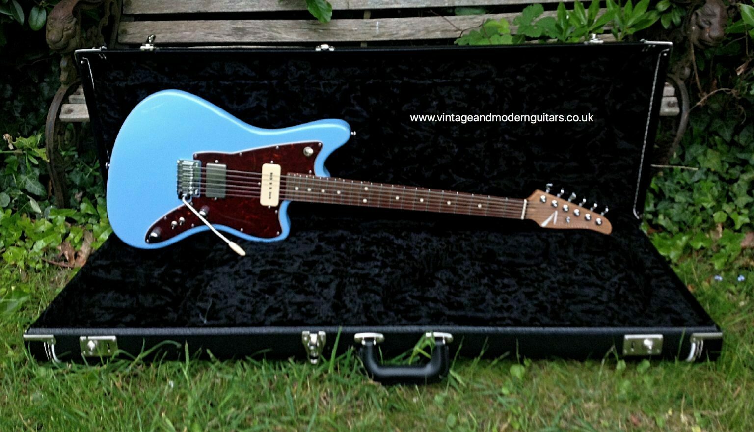 2016 Tom Anderson Raven Baby Blue - Vintage & Modern Guitars