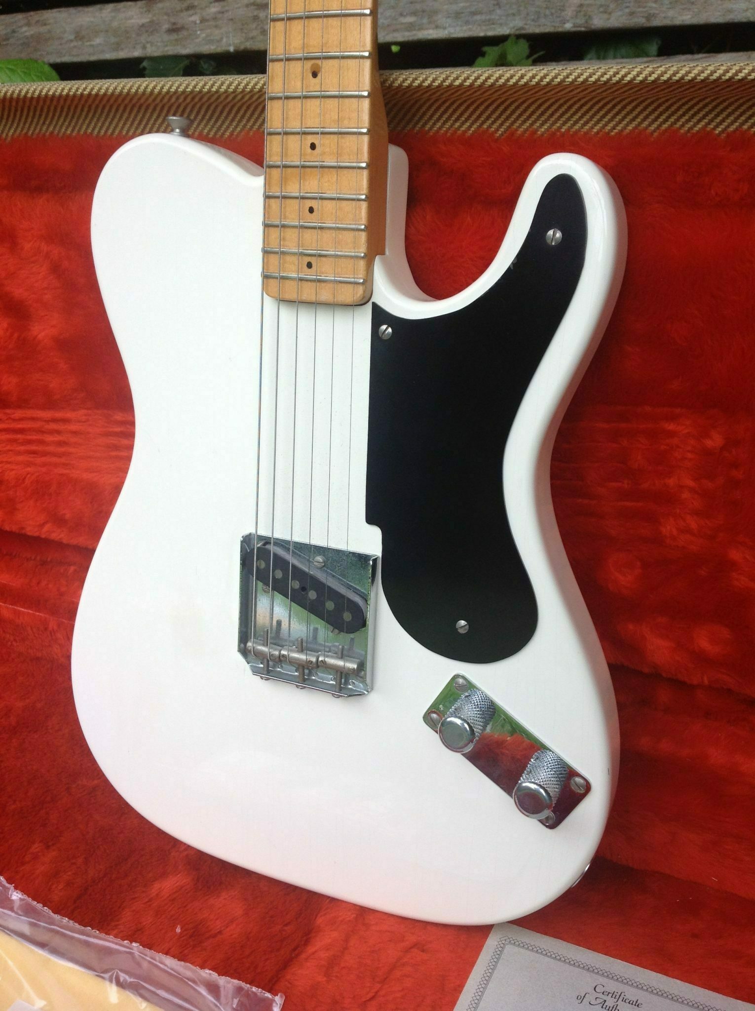 1949 Fender 50th Anniversary Prototype Electric Spanish Guitar ...