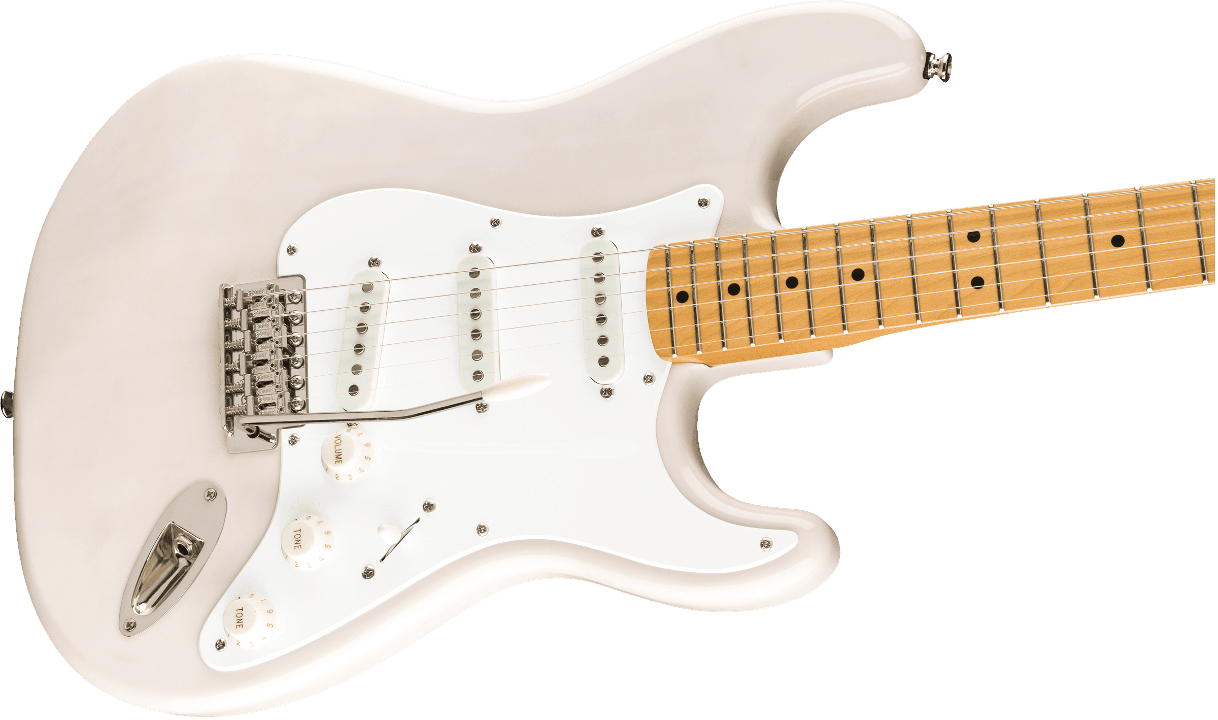 Squier Classic Vibe ’50s Stratocaster®, Maple Fingerboard, White Blonde ...