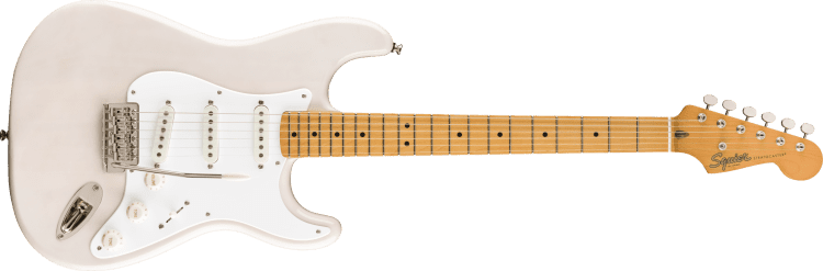 Squier Classic Vibe ’50s Stratocaster®, Maple Fingerboard, White Blonde ...