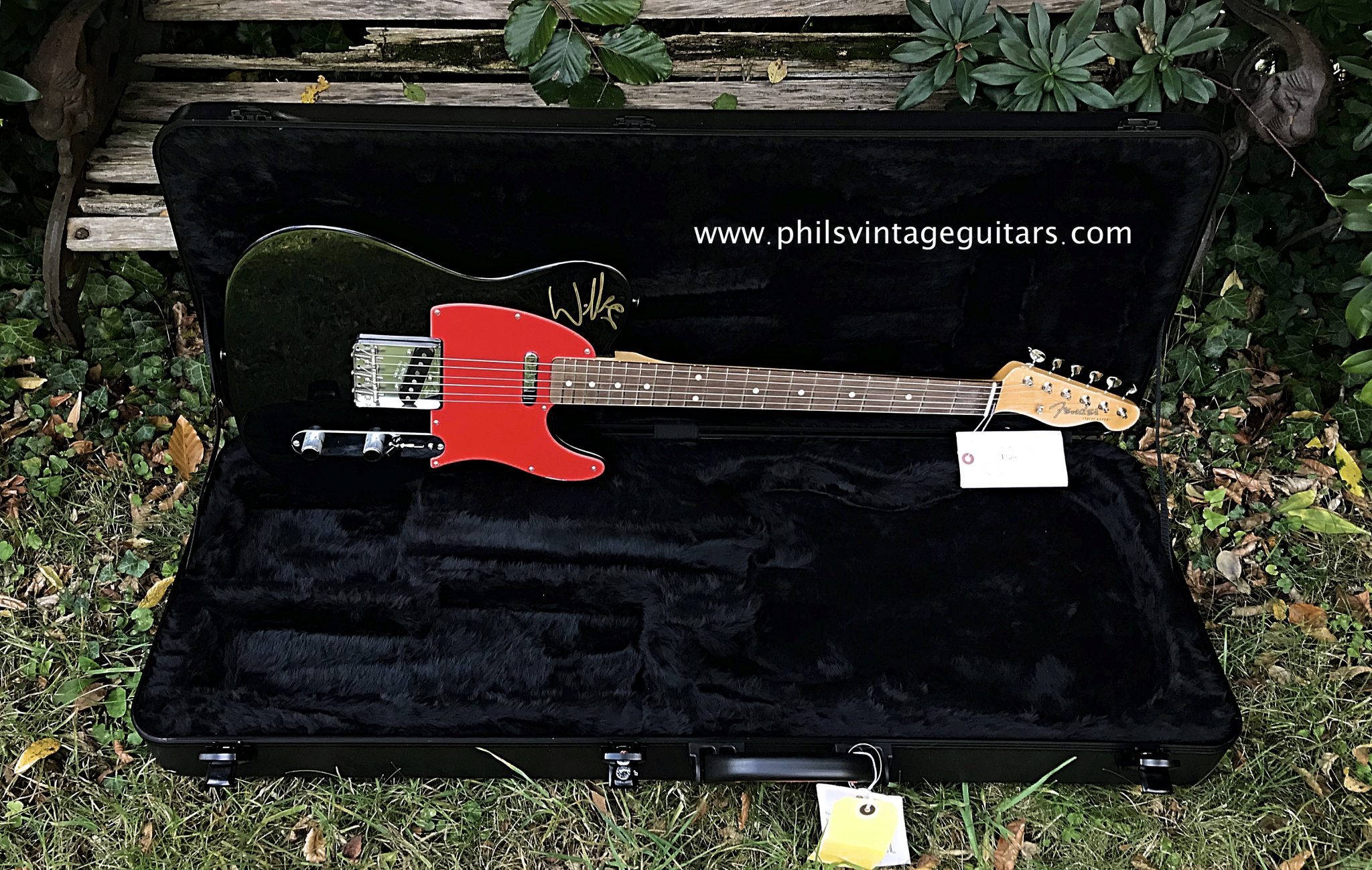2013 Fender Signature “Wilko” Telecaster Signed - Vintage & Modern Guitars