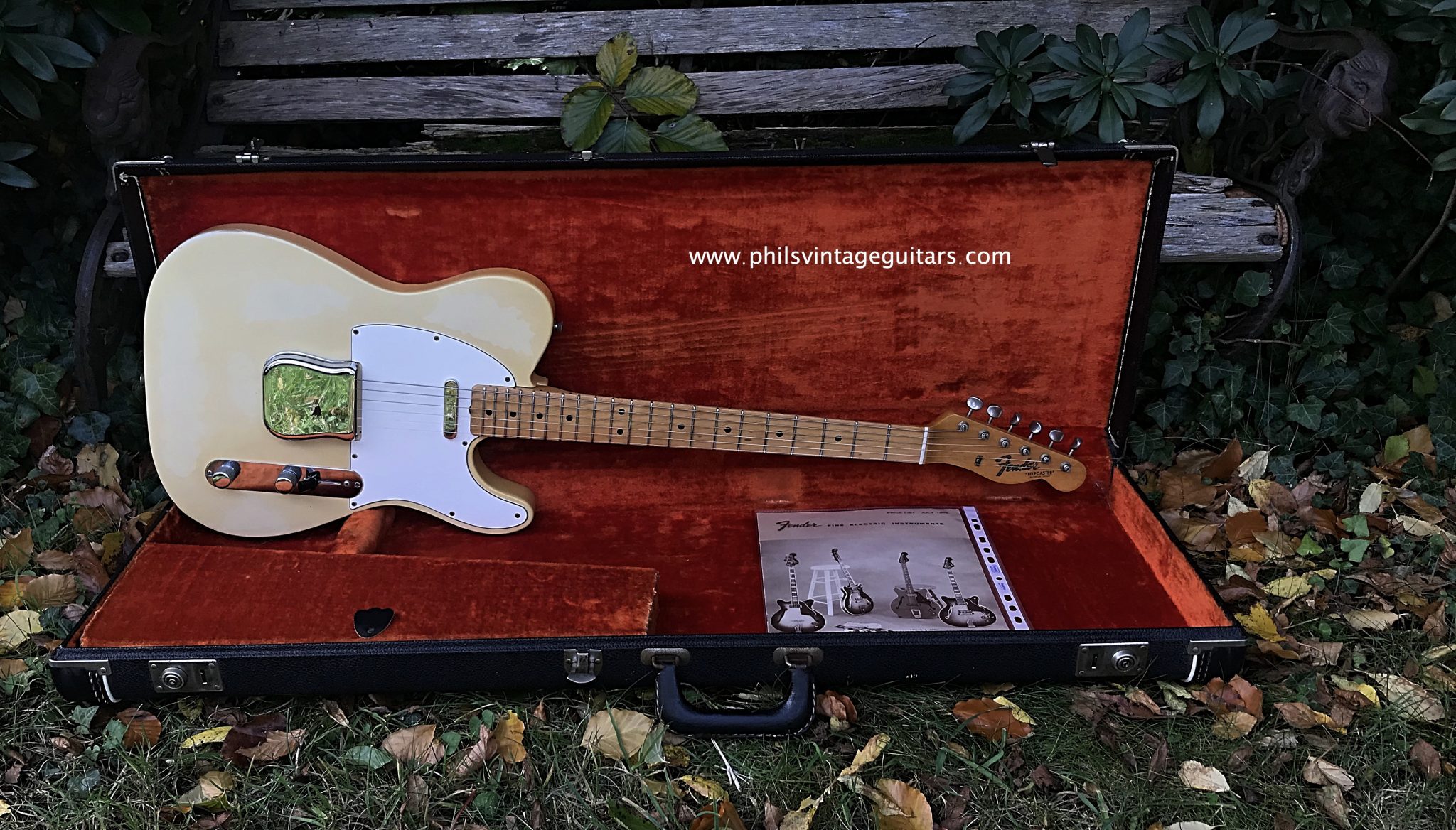 1966 Fender Telecaster Maple Cap Neck - Vintage & Modern Guitars