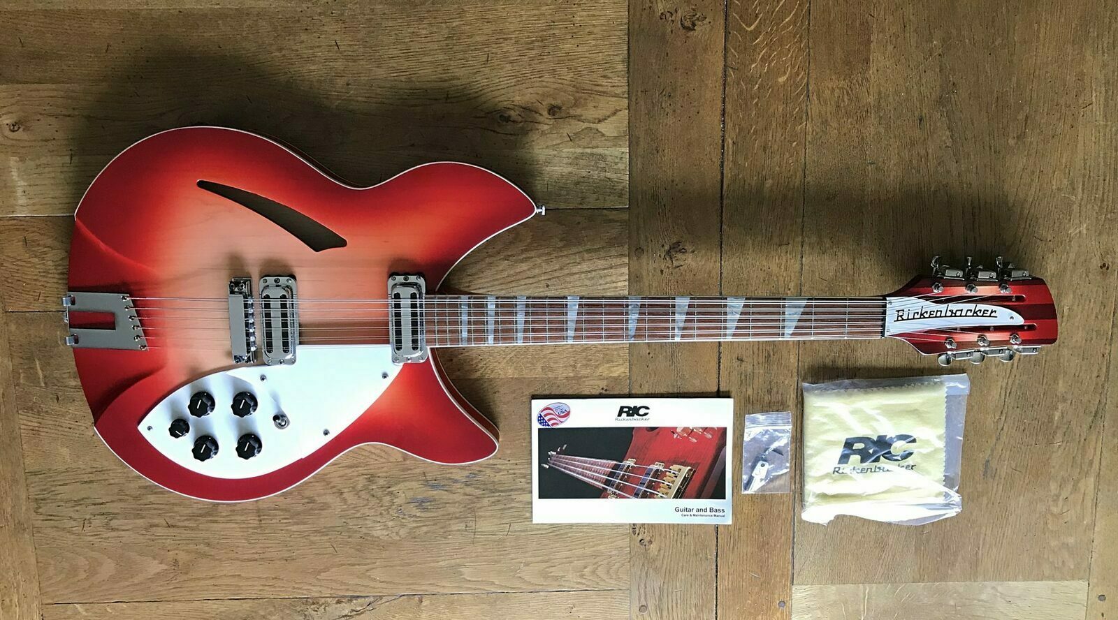 2015 Rickenbacker 360/12 V64 Fireglo - Vintage & Modern Guitars