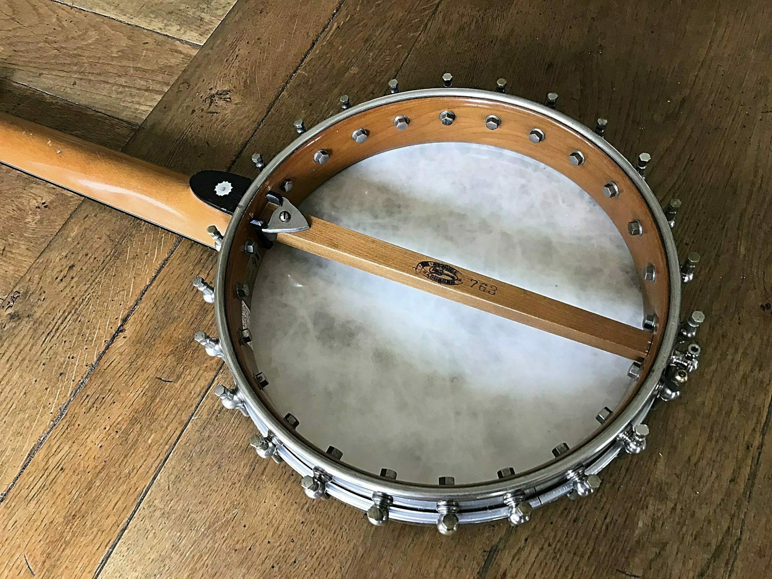 Circa 1896 Washburn 5 String Open Back Banjo - Vintage & Modern Guitars