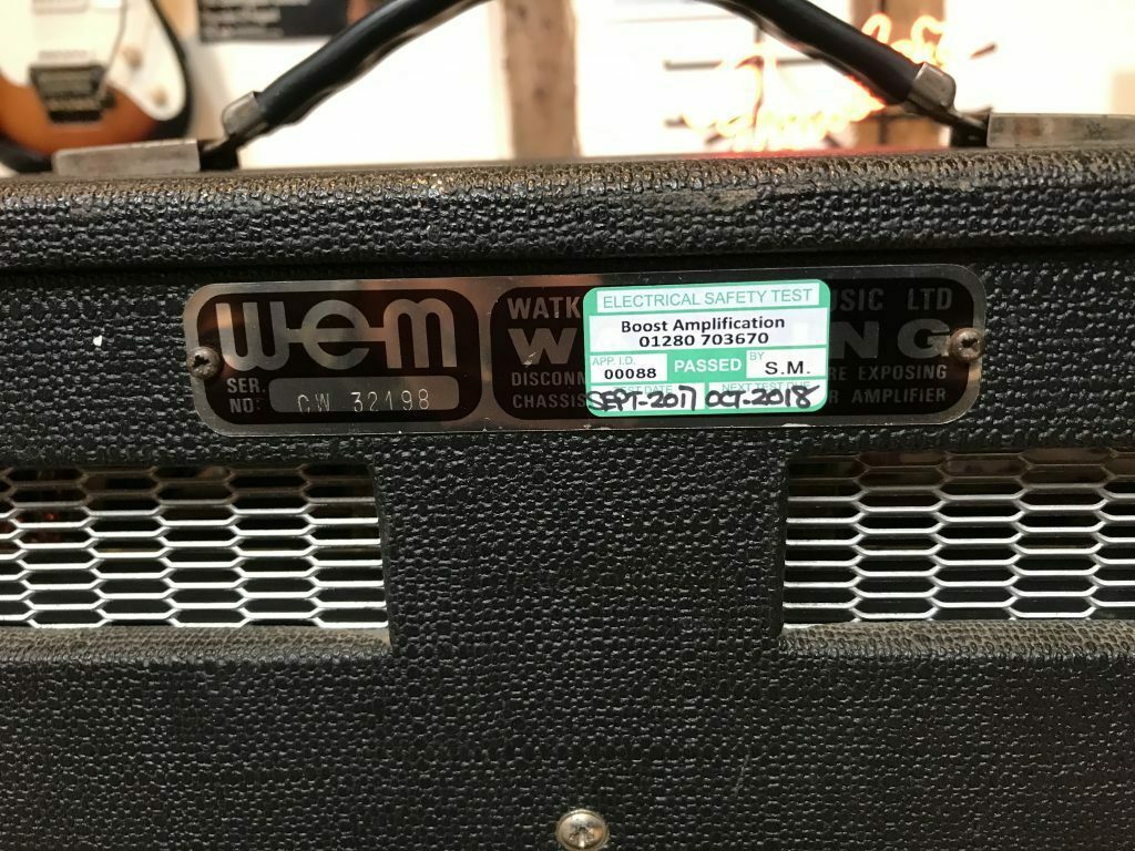 1970’s WEM Dominator Mark 111 - Vintage & Modern Guitars