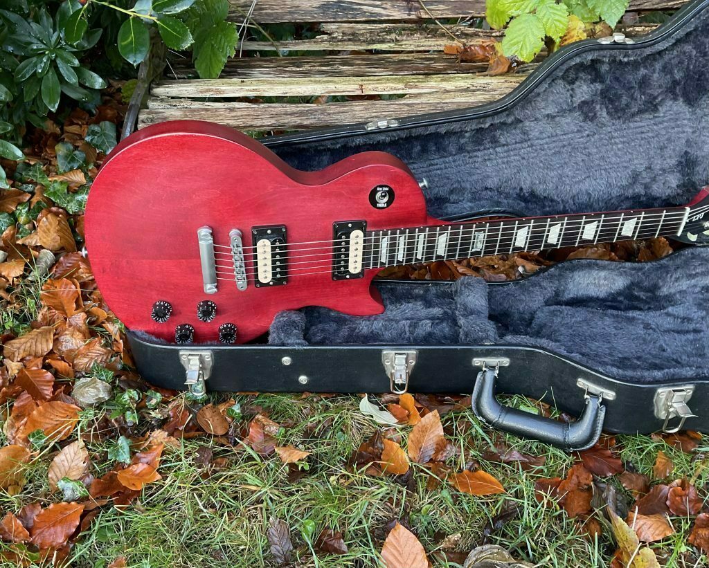 2014 Gibson LPJ 120th Anniversary Satin Cherry - Vintage & Modern Guitars