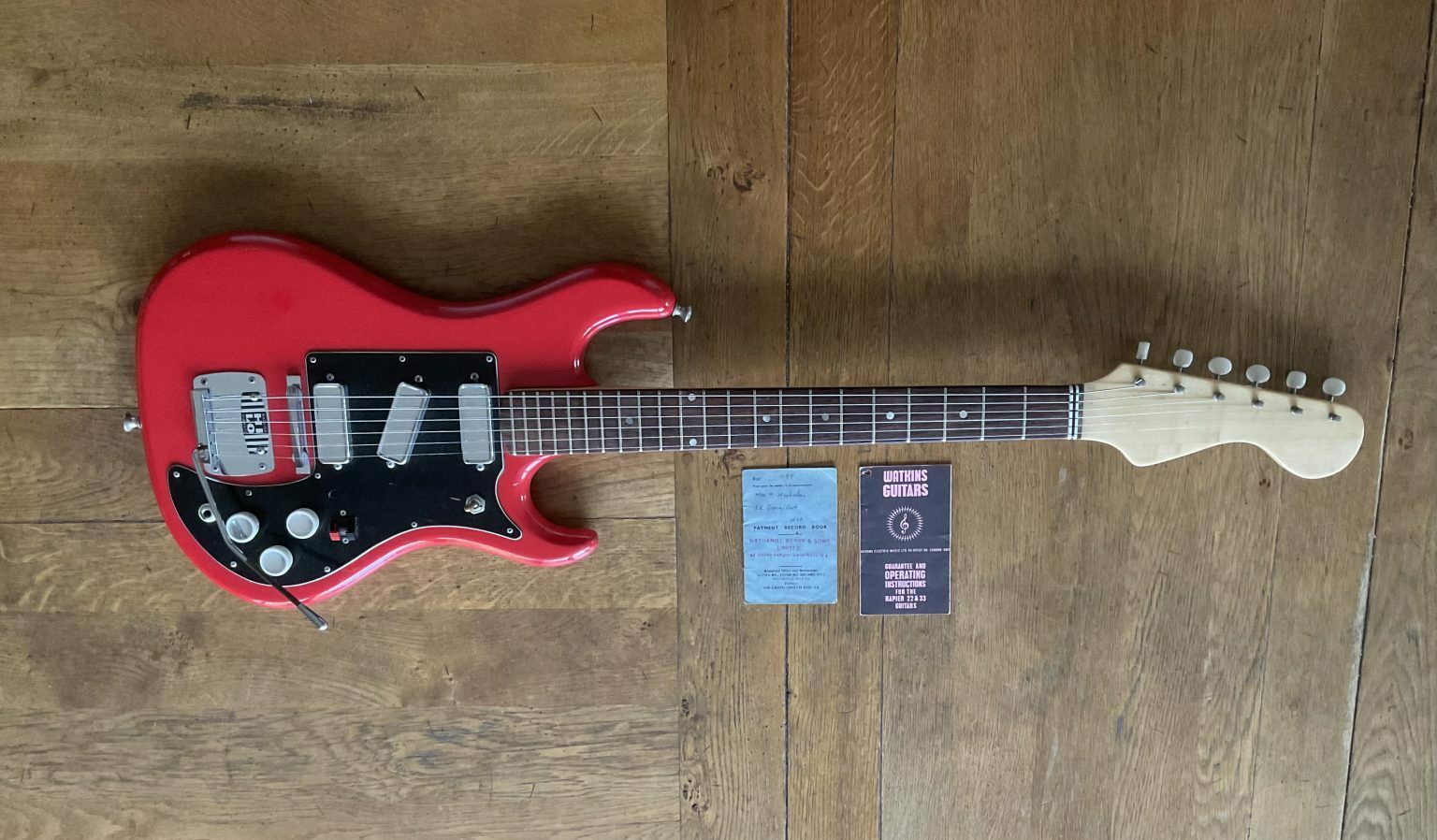 Early 1960’s Watkins Rapier 33 - Vintage & Modern Guitars
