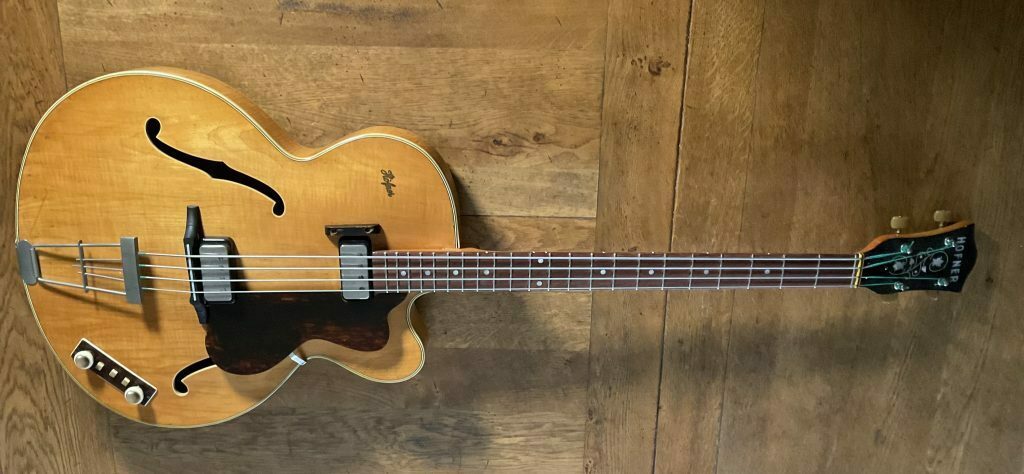 1963 Hofner 500/5 Bass - Vintage & Modern Guitars