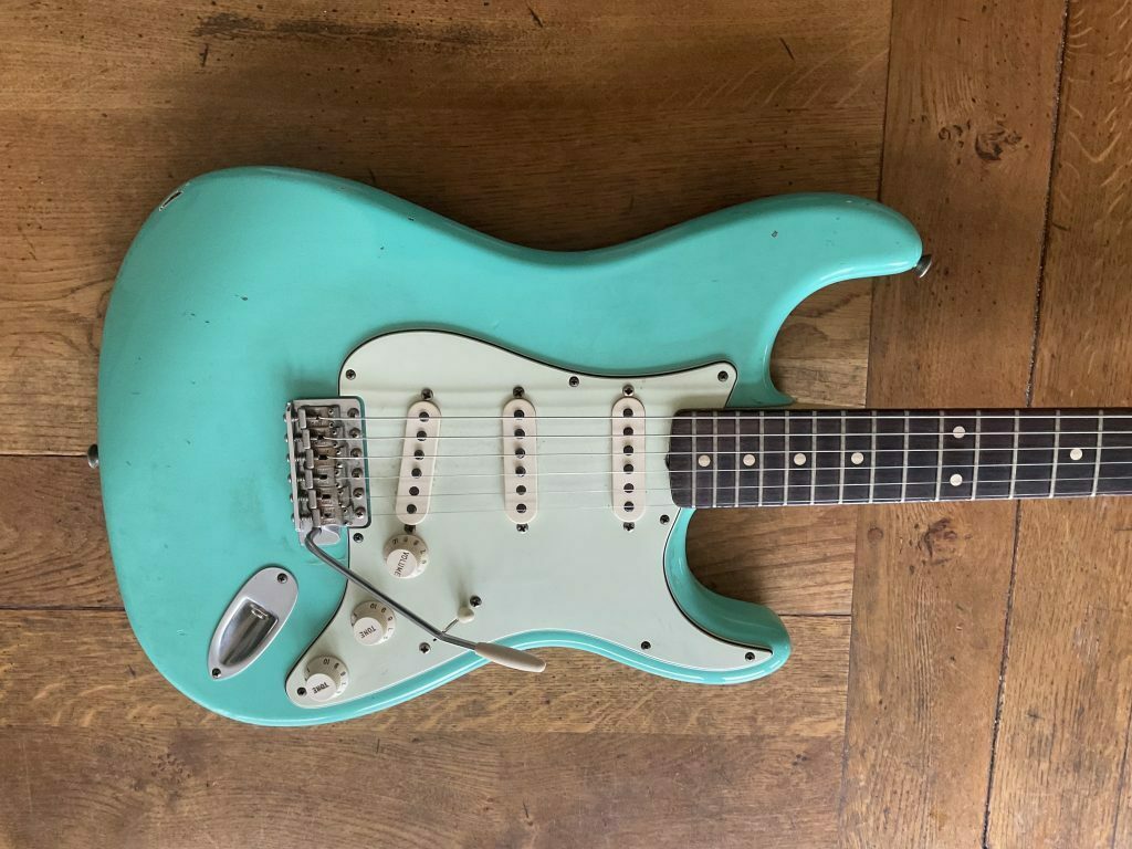 2006 Fender Custom Shop 1959 Relic Stratocaster Seafoam Green With ...