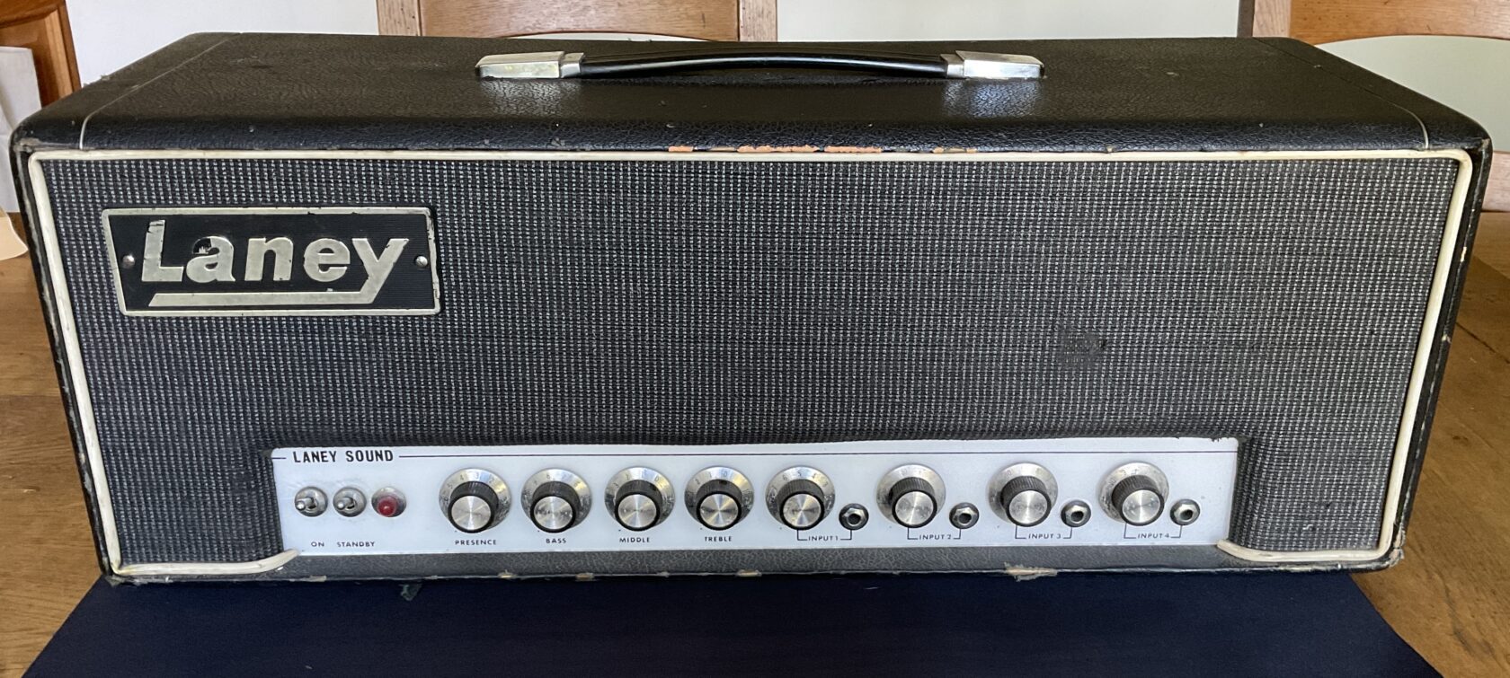 Circa 1968 Laney Sound Super Group 60 Watt Head - Vintage & Modern Guitars