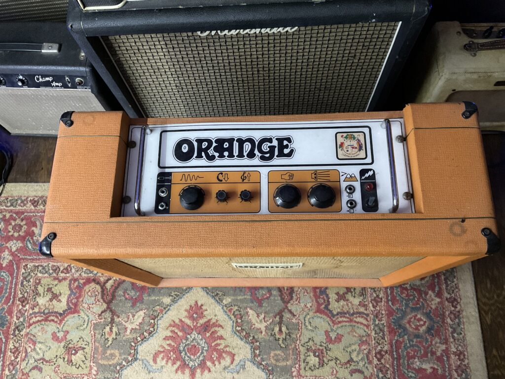 Circa 1972 Orange GRO50/ ORS50 “Pics” Only 2 x 12 50 Watt Combo ...