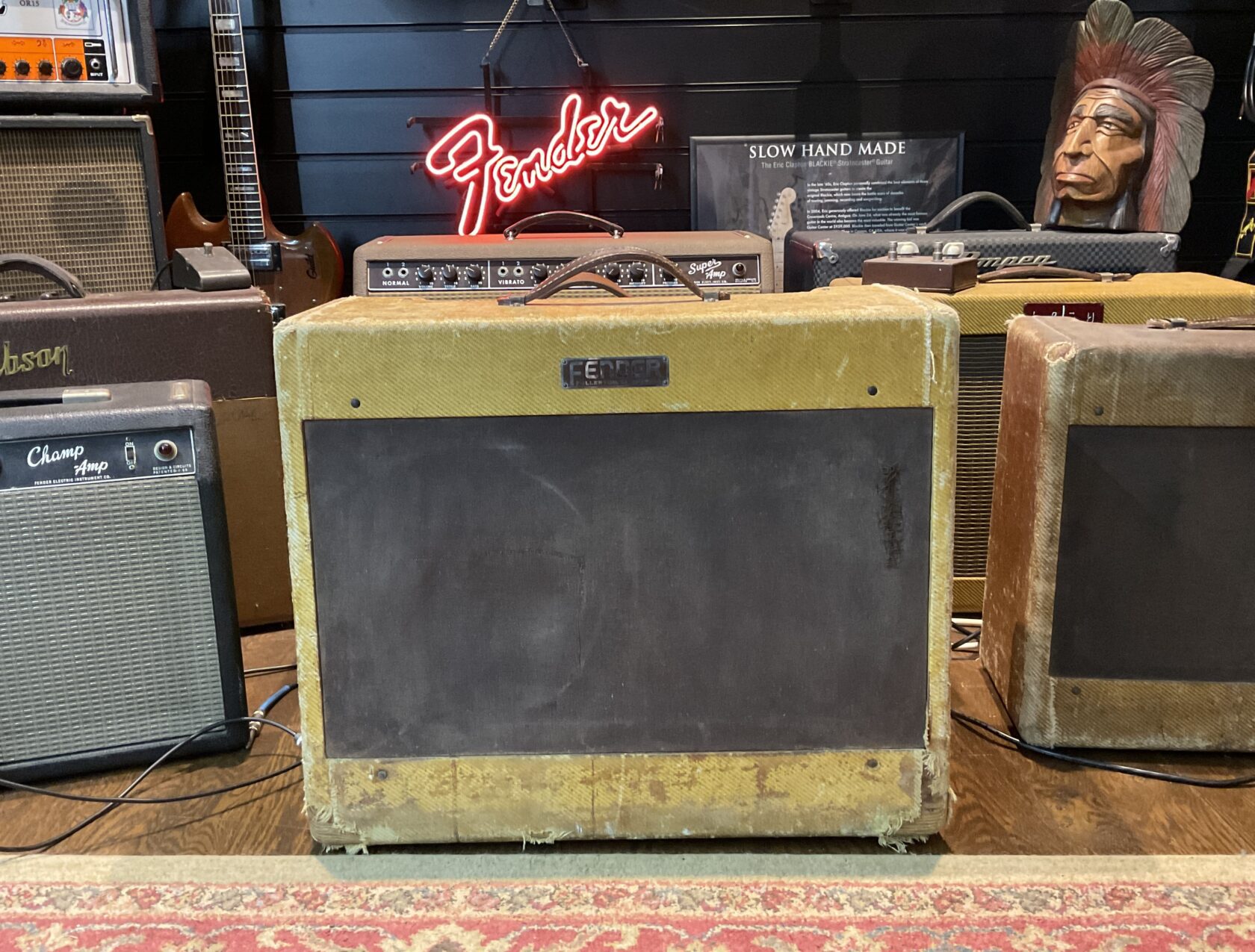 1952 Fender Super 2 X 10 Tweed Wide Panel - Vintage & Modern Guitars