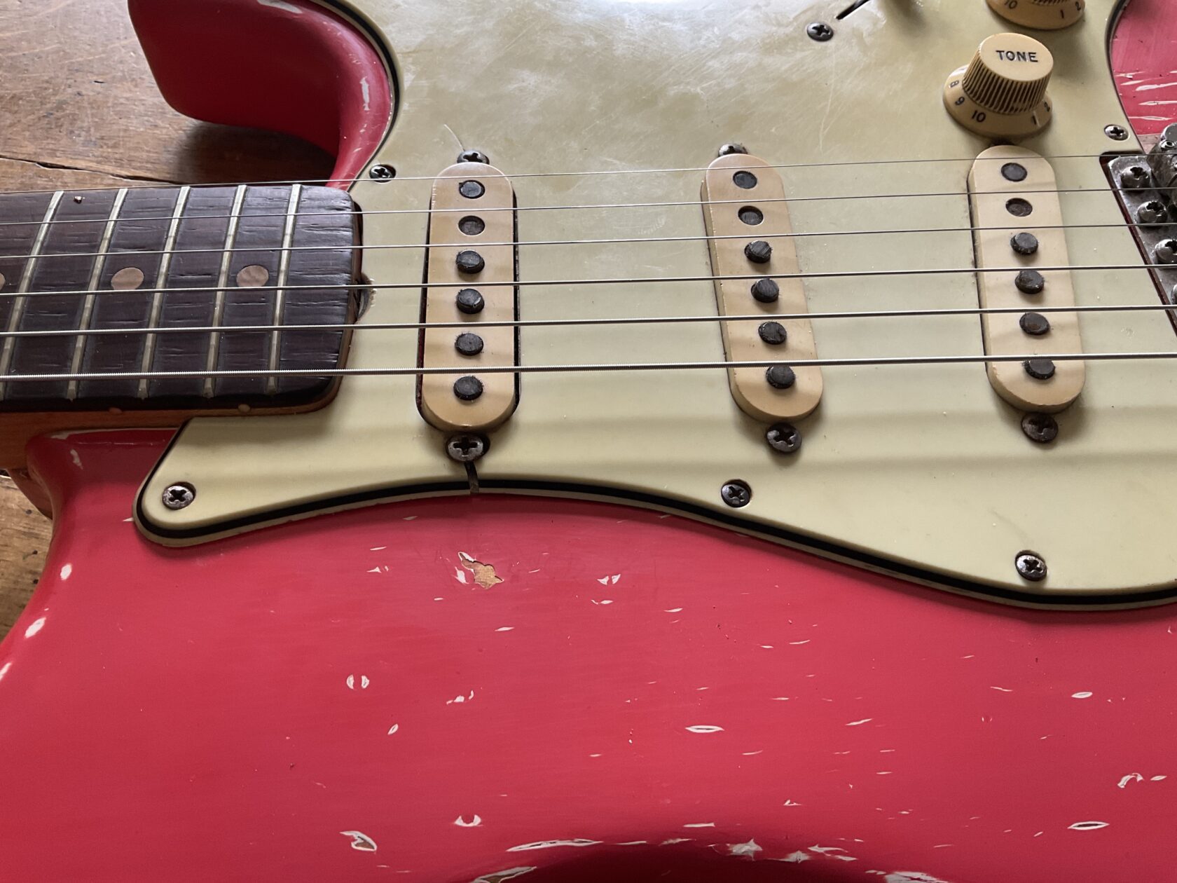 1964 Fender Stratocaster Fiesta Red - Vintage & Modern Guitars