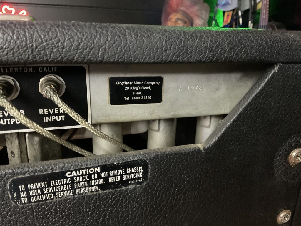 1974 Fender Pro Reverb - Vintage & Modern Guitars