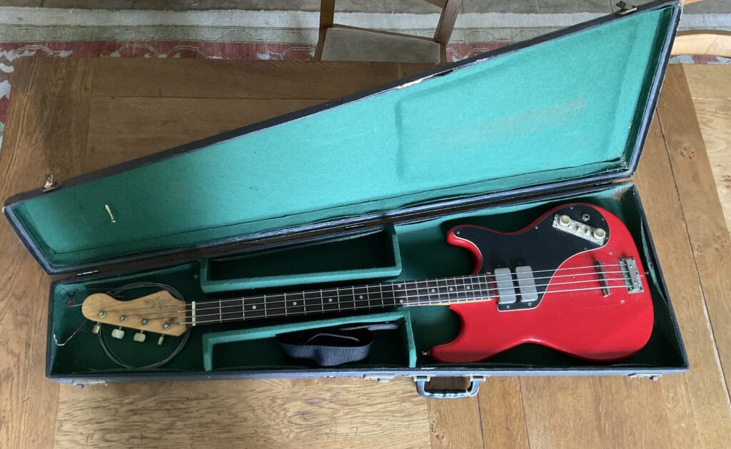 1960 Hofner 182 E2 bass Ex Ian Bairnson - Vintage & Modern Guitars