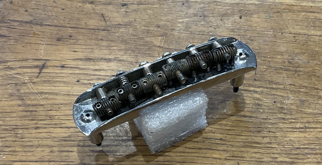 Genuine 1960’s Fender Jazzmaster/Jaguar Bridge - Vintage & Modern Guitars